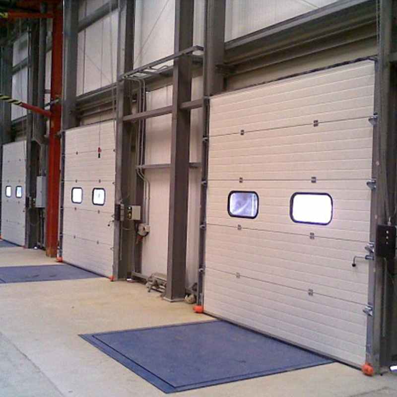 Fast Action PU Sandwich Panel Secure Insulated Industrial Folding Doors ...